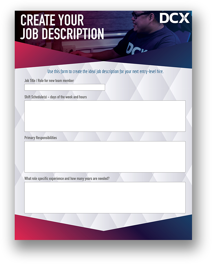 Get the Job Description Template